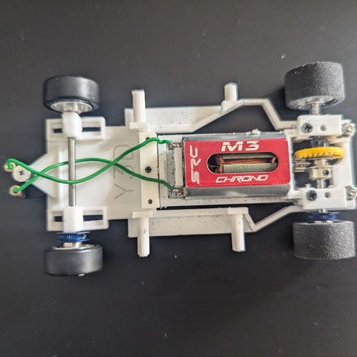 🏦 PACK: Universal slot M6 chassis + line cradle + slot/scalextric ...