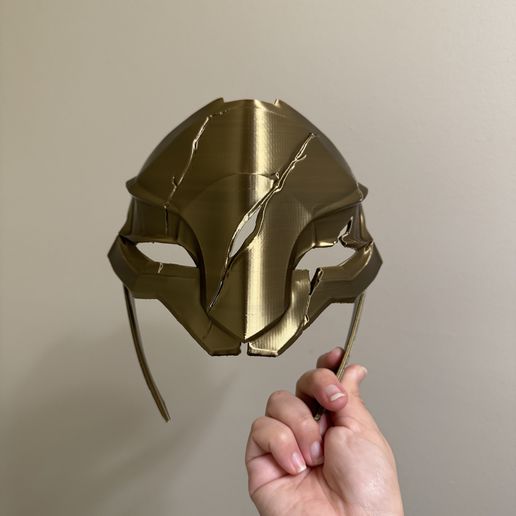 3D Printing Ambessa Medarda Mask And Warwick Damaged Battle Mask