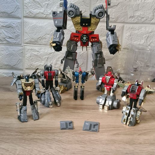 🗺️ INSTRUCTIONS Dinobot Combiner for the World Smallest Transformers ...