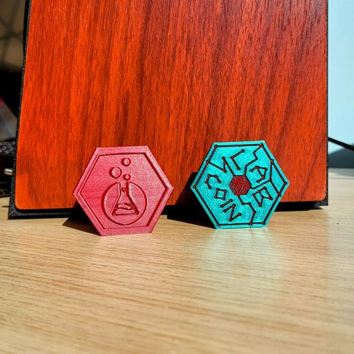 STL file Labcoin Hex 🥼 ・Design to download and 3D print・Cults