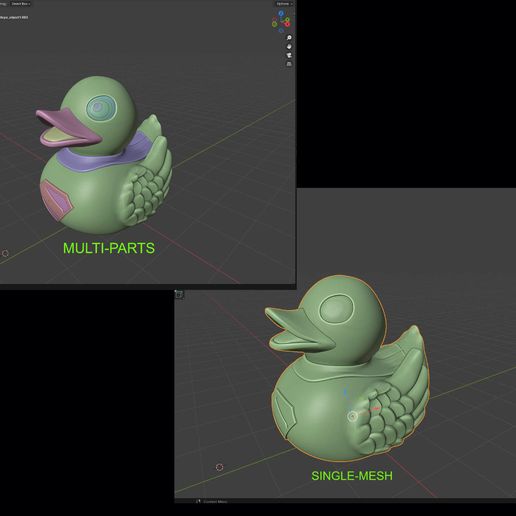 🦸‍♂️ superman duck (Super-Duck)・ 3D File for 3D printing・Cults