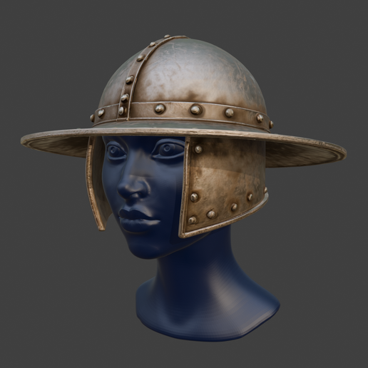 🎭 Kettle Helm・ STL File for 3D printing・Cults