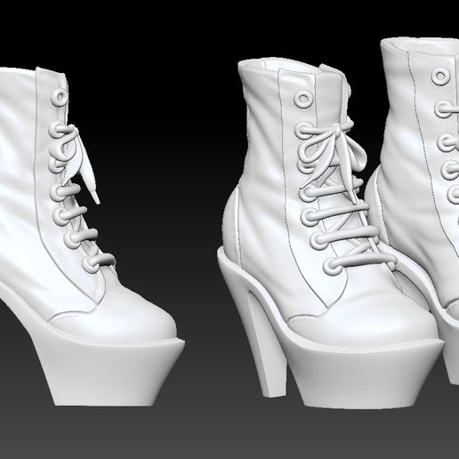 STL file Boots 3D print model 🩻 (OBJ)・3D print model to download・Cults