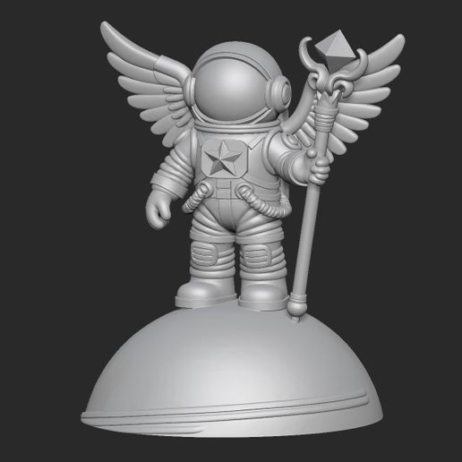 👼 Angel astronauts・ STL File for 3D printing・Cults