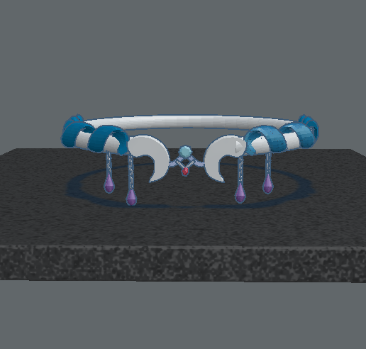 🌙 Moon Tear Fantasy Crown・Free 3D File for 3D printing・Cults