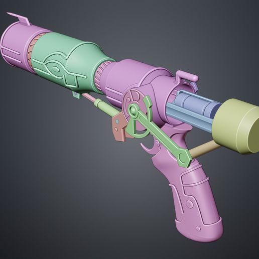 ⭐ Outlaw Star - Starwind's Caster gun・ 3D File for 3D printing・Cults