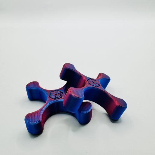 👌 Finger Flipper fidget toy 4 side・Free STL File for 3D printing・Cults