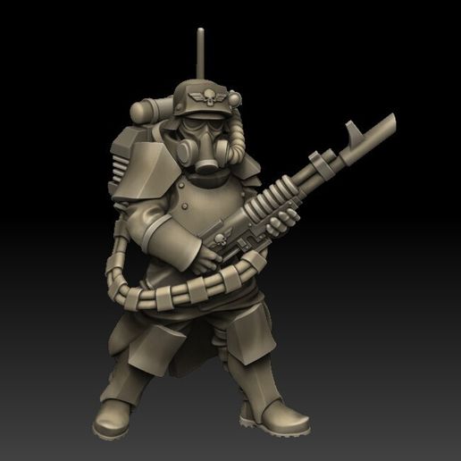 🐺 Iron Wolf Regiment Heavy infantry free model・Free STL File for 3D ...