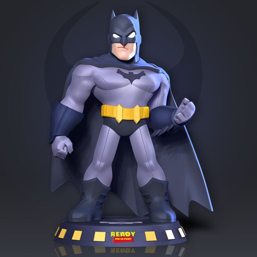 🦸‍♂️ Batman Chibi・ 3D File for ・Cults