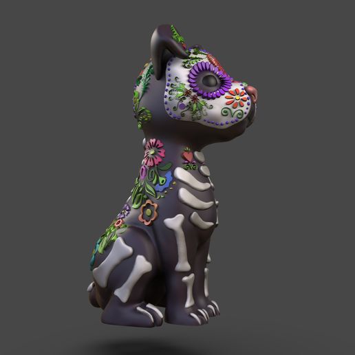 Archivo STL Perrito catrin mexicano 🎃 ・Diseño para descargar y imprimir ...