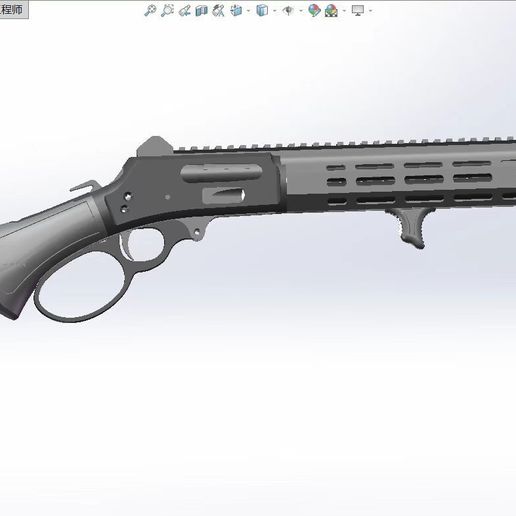 🌆 marlin lever rifile・ 3D File for 3D printing・Cults