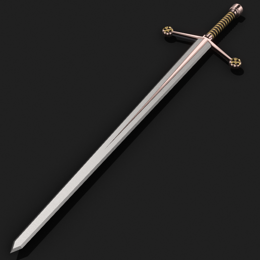 STL file Claymore Sword 🗡️ ・3D print object to download・Cults