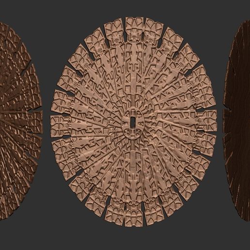 🛡️ predator prey feral shield・ STL File for ・Cults