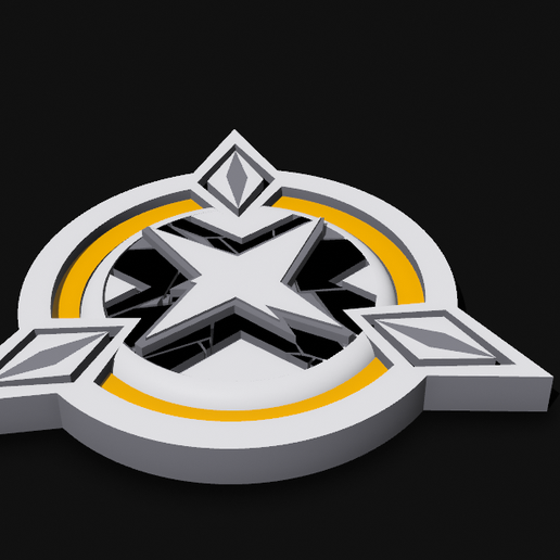🗿 Fortnite Medallion C5 S4 -Emma Frost・ STL File for 3D printing・Cults