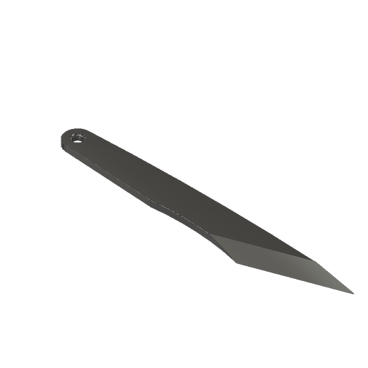 🔪 Kiridashi Knife・Free STL File for 3D printing・Cults