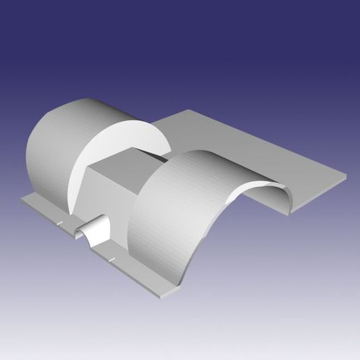 👽 '66 Chevelle Tubbed Chassis・ STL File for 3D printing・Cults
