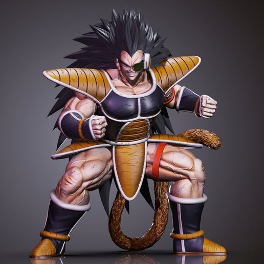 👾 Raditz・ 3D File for 3D printing・Cults