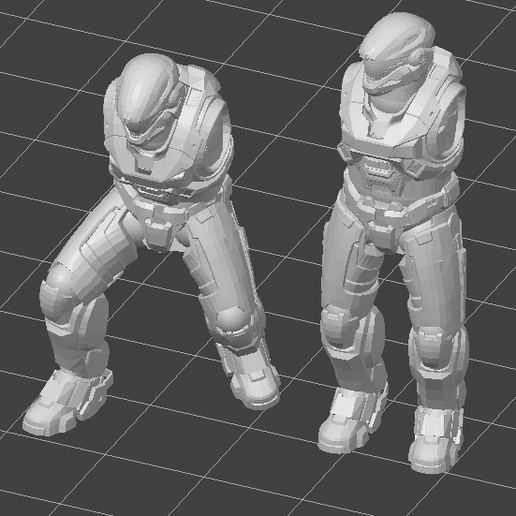 😇 2 Spartan bodies・Free STL File for 3D printing・Cults