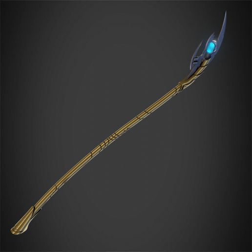 🦸 Loki Chitauri Scepter Full Height for Cosplay・ STL File for 3D ...