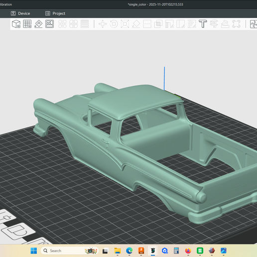 🚙 Killer 1957 Ford Ranchero cut away body for RC crawler, Rc Truck, Rc ...