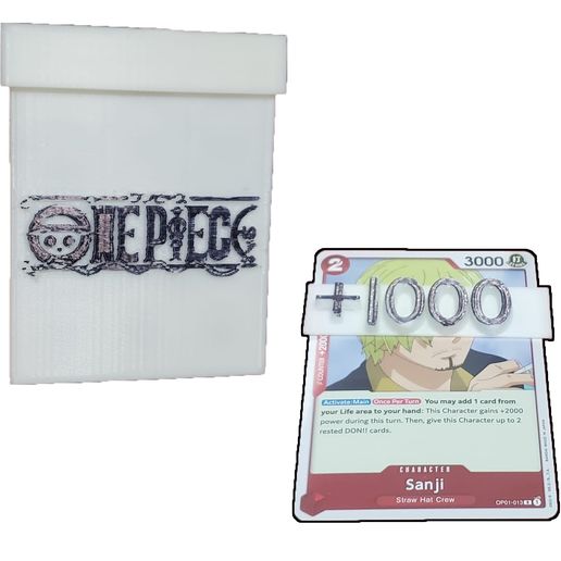 📦 ONE PIECE TCG - POWER TOKENS & TOKEN BOX・Free STL File for 3D ...