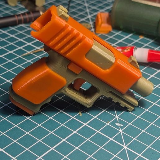 🔫 BB Glock 17 – Miniature fidget version of the Iconic Glock 17・3D ...