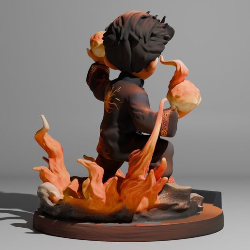 👾 Cosplay Avatar Aang・ STL File for 3D printing・Cults
