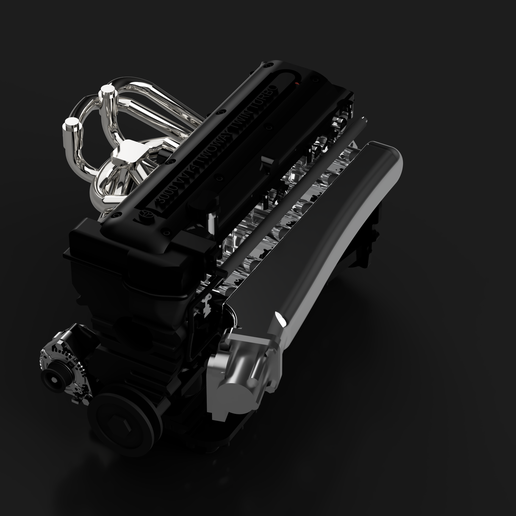 🚗 2jz engine for scale models・ 3D File for ・Cults