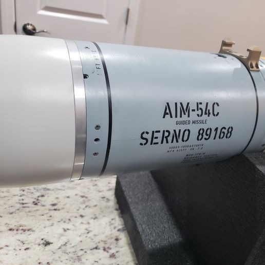 🚀AIM-54C Phoenix Missile - Extreme Detail/Accuracy - 3D Print Ready ...