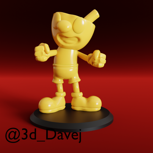 Free STL file Mugman 👾 ・3D printing model to download・Cults