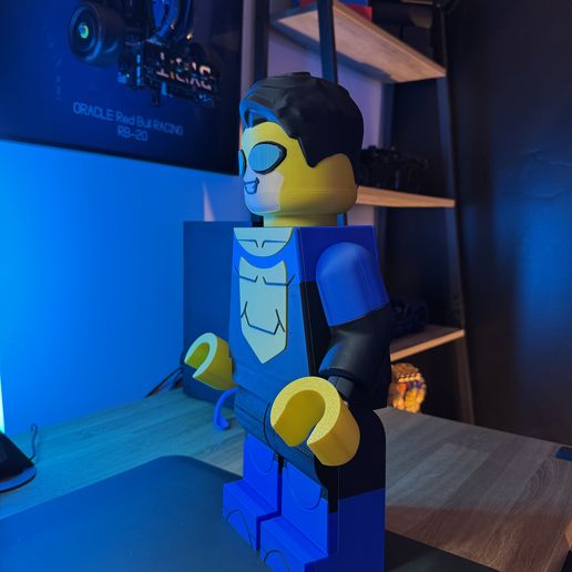 🧱 Invincible Modular LEGOS style Brick Figure・ 3MF File for 3D printing ...