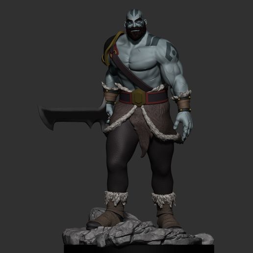 🗿 Vox_Machina_Grog・ STL File for 3D printing・Cults