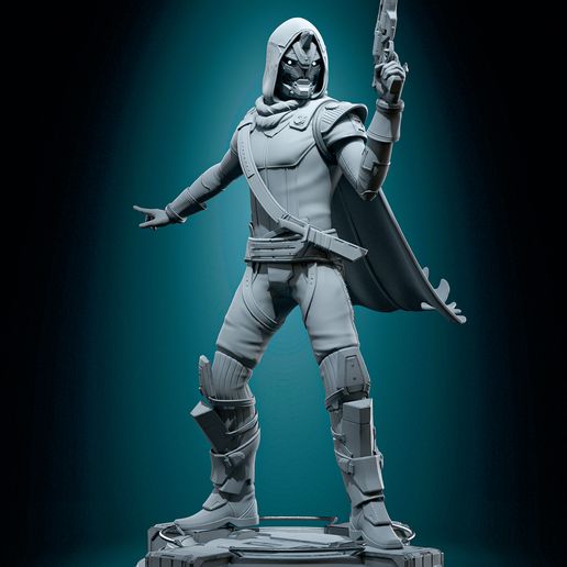 👾 Cayde 6・ STL File for 3D printing・Cults