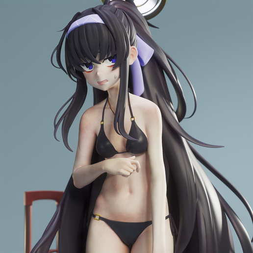 🦸 Kozeki Ui - Blue Archive・ 3D File for 3D printing・Cults