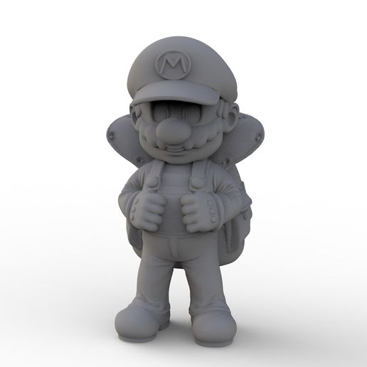 🧸 Super Mario inspired Mario figure・ STL File for 3D printing・Cults