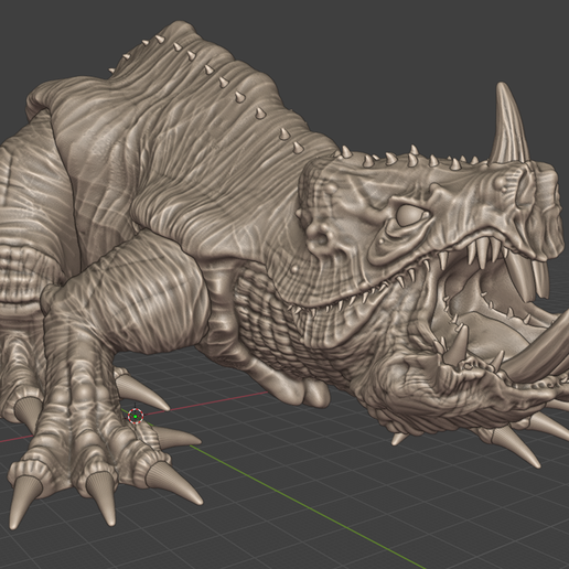 🐀 Mutated Monsters - Mole Rat, Rat and Hippo・ STL File for 3D printing ...