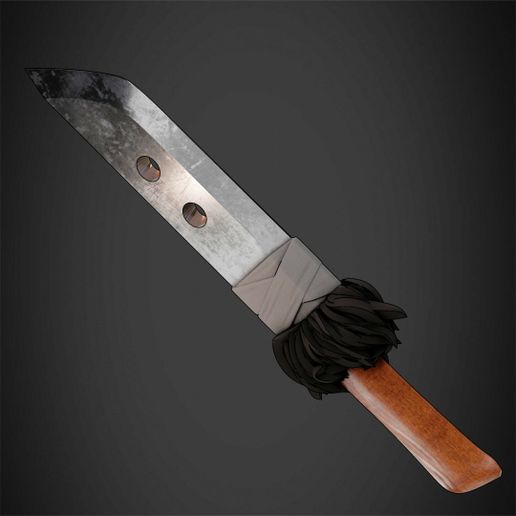 🔪 Jujutsu Kaisen Slaughter Demon Blade for Cosplay・ STL File for 3D ...