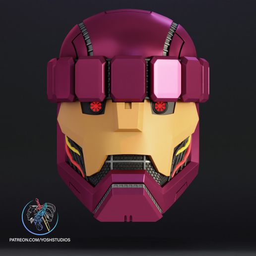 🪖 X-men Sentinel Helmet 3d Print File STL・ STL File for 3D printing・Cults