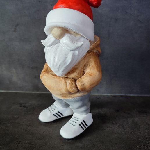 🎄 Urban vibes Christmas Gnome - Gnome de Noël Urban vibes・ STL File for ...