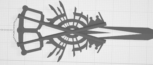 🥰 Keyblade X - Keyblade X・Free OBJ File for 3D printing・Cults