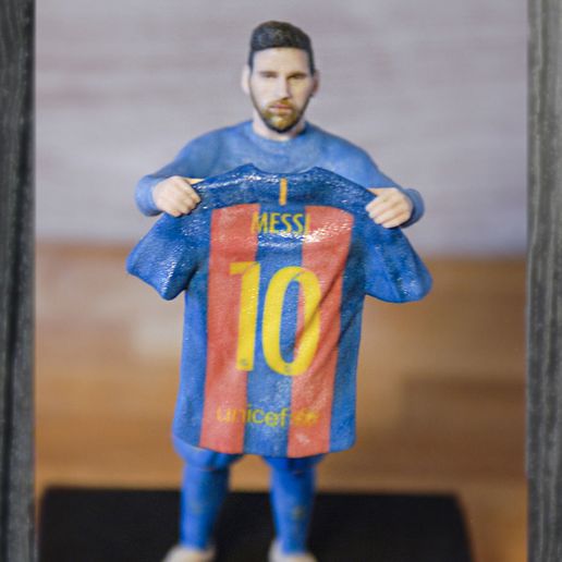 🎨 Lionel Messi figurine for full color 3D printing・ 3D File for 3D ...