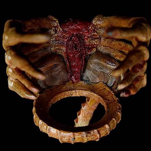 👽 ALIEN FACEHUGGER FOR OVERSIZED BRICK-STYLE MINIFIGURE・ STL File for ...