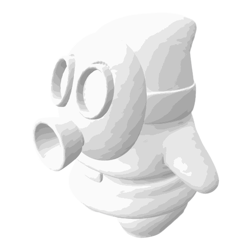 🎭 Snifit from Yoshi’s Story – 3D Print Model・Archivo OBJ para Impresión ...