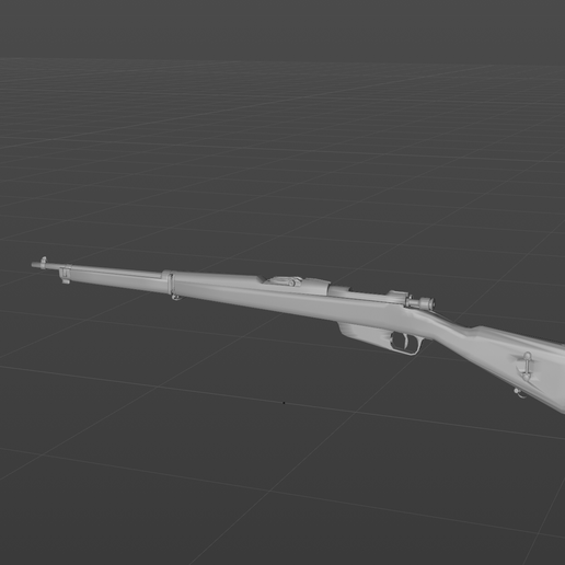 🗺️ China's "Hanyang" Type 88 rifle digital model material・ OBJ File for ...
