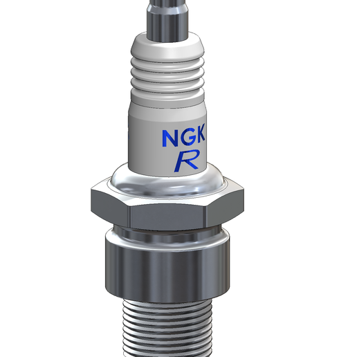 🔌 NGK Spark plug・ STL File for ・Cults