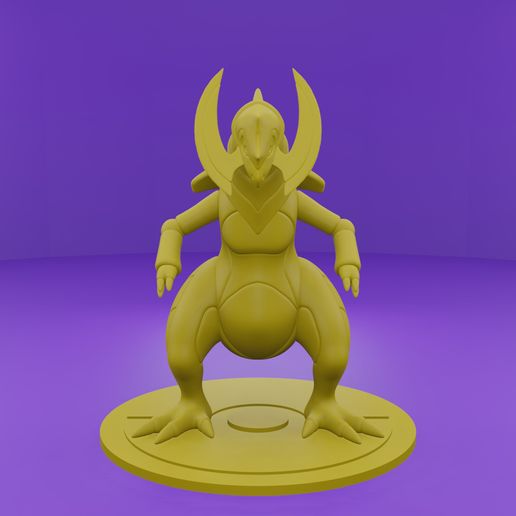 🐉 Pokemon No. 612 Haxorus・ STL File for 3D printing・Cults