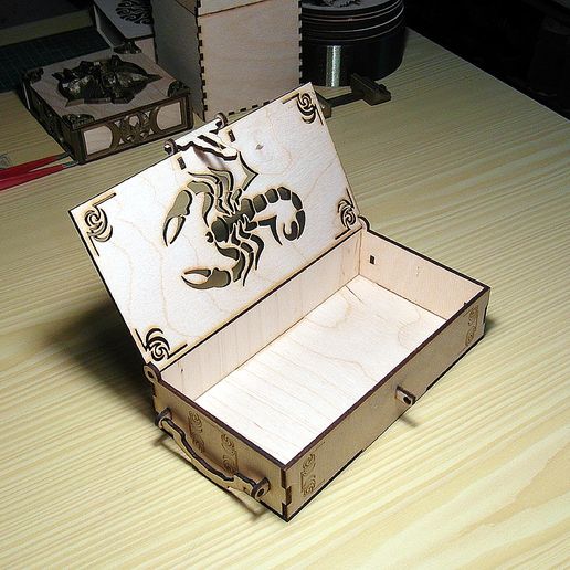 Free STL file My Scorpion Box 🦂 ・3D printing template to download・Cults