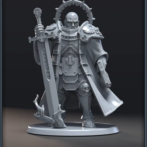 ⛪️ Tarot set - V Executor・ 3D File for 3D printing・Cults