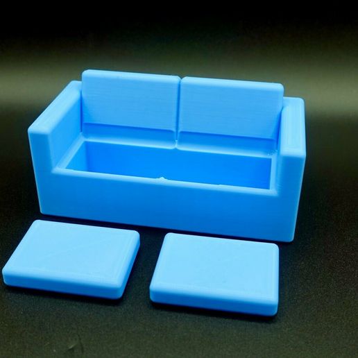 🔧 Stash Sofa・ STL File for ・Cults