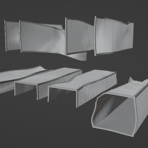 🏘️ Deformed Shipping Container・Free STL File for 3D printing・Cults
